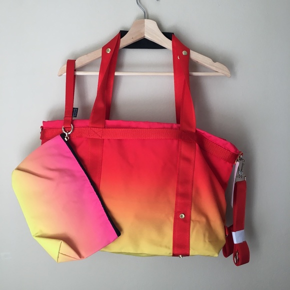 Andi | Bags | Nwt The Andi Tote Large Neon Ombre | Poshmark